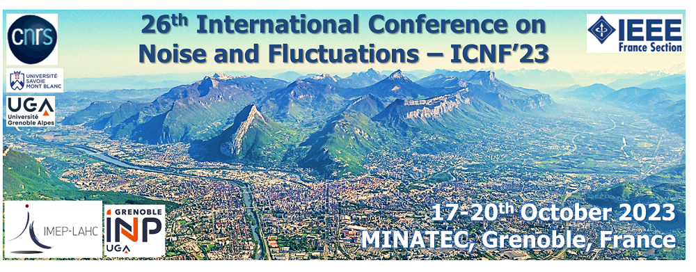 26th International Conference on Noise and Fluctuations (ICNF ...